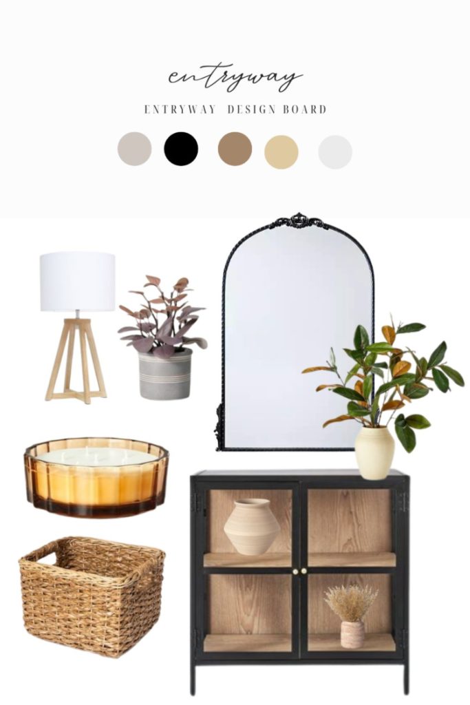 Monday Mood Board: Simple Modern Entryway Design Inspiration | Fleurdille